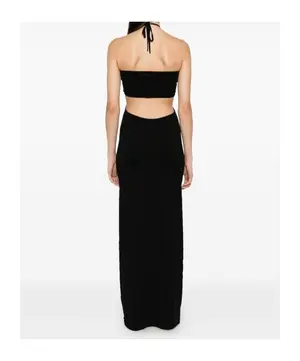 Coperni Knitted Halterneck Maxi Dress