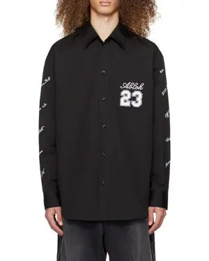 Off-White Buttoned Long-sleeved Shirt