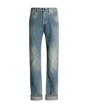 MAISON MARGIELA Distressed Denim Trousers - No