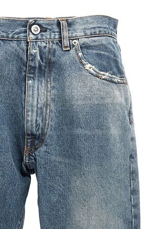 MAISON MARGIELA Distressed Denim Trousers - No