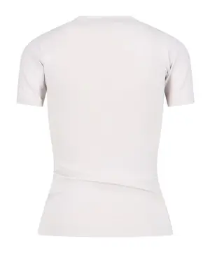Balenciaga Activewear Fitted T-shirt - Beige