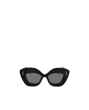 Loewe Cat Eye Frame Sunglasses - Black