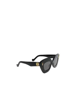 Loewe Cat Eye Frame Sunglasses - Black