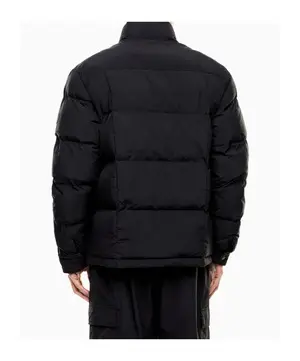 EA7 Long-sleeve Padded Jacket With Stand Collar
