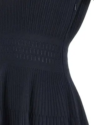 ANTONINO VALENTI Hela Knit Dress With Pleated Details