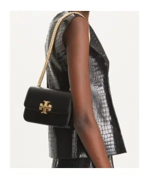 Tory Burch Small Eleanor Shoulder Bag - Black