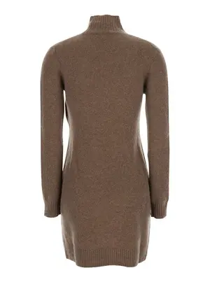 Max Mara Edison High-neck Long-sleeved Dress