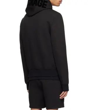 Mackage Collin-r Puffer Jacket With Knit Sleeves - Black