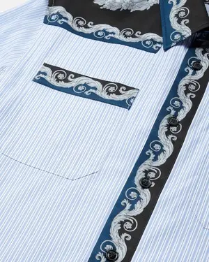 Versace Striped-print Shirt