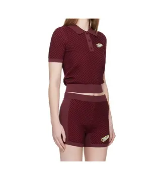 Casablanca Bubble Jacquard Polo Shirt