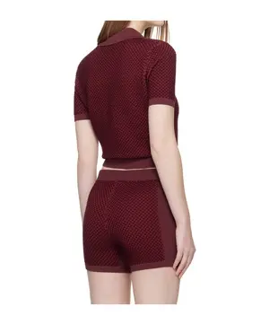 Casablanca Bubble Jacquard Polo Shirt