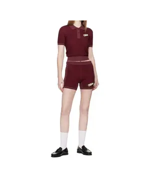 Casablanca Bubble Jacquard Polo Shirt