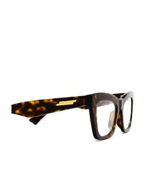 Bottega Veneta Cat Eye Frame Eyeglasses - Brown