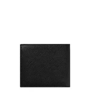 Montblanc Logo Patch Bi-fold Wallet - Black