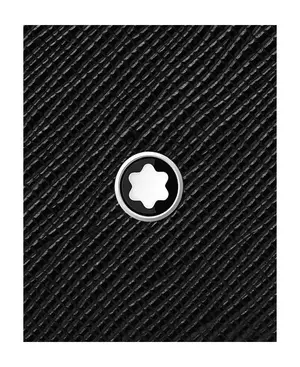 Montblanc Logo Patch Bi-fold Wallet - Black