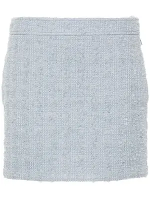 Gucci Mid-rise Tweed Mini Skirt