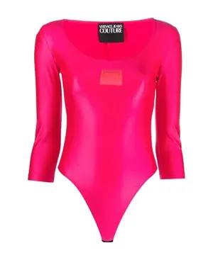 Versace Logo Patch Bodysuit