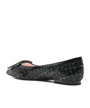 ROGER VIVIER Gommettine Ballerinas With Square Buckle