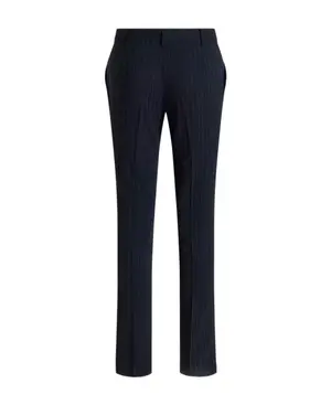Etro Striped Tailored Trousers - Black