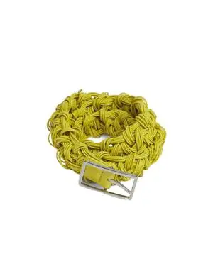 Bottega Veneta Woven Buckle Belt - No