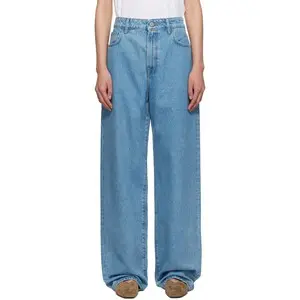 RÓHE Signature Baggy Fit Jeans - Blue