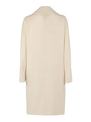 Max Mara Agenda Double-breasted Coat - White