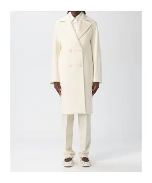 Max Mara Agenda Double-breasted Coat - White