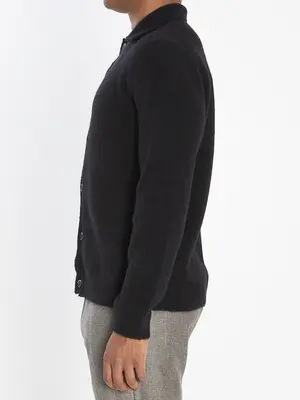 Barena Venezia Pointed-collar Knitted Cardigan