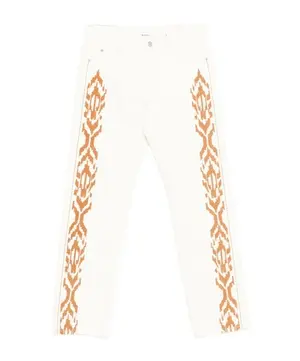 Isabel Marant Étoile Lewys Embroidered Jeans - White