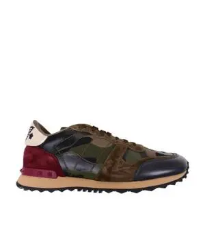 Valentino Garavani Camouflage Print Sneakers