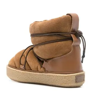 Isabel Marant Étoile Quilted Padded Ankle Boots - Brown