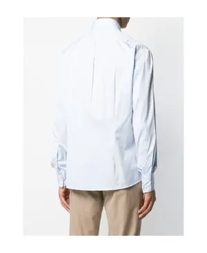 Brunello Cucinelli Classic Collar Shirt - Light Blue