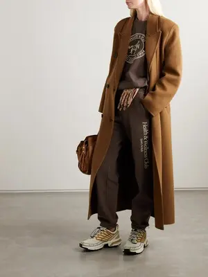 SPORTY  RICH Sporty & Rich Printed Jersey Track Pants