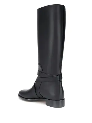 FERRAGAMO Gancini Knee-high Boots