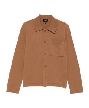 A.p.c. Buttoned Patch-pocket Cardigan