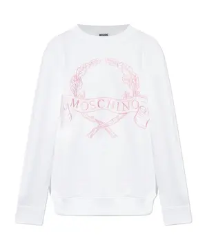 Moschino Embroidered Crewneck Sweatshirt