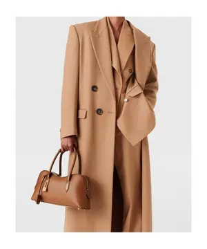 Stella McCartney Ryder Lock Plaque Shoulder Bag - Brandy