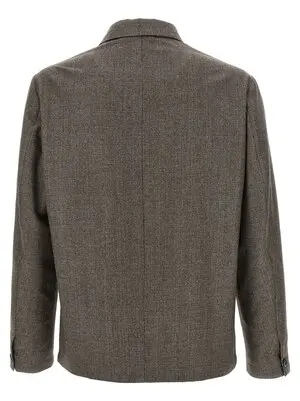 Barena Venezia Visal Buttoned Overshirt - Green