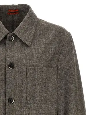 Barena Venezia Visal Buttoned Overshirt - Green