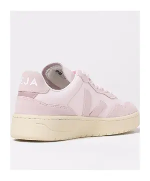 VEJA Round Toe Lace Up Sneakers - White