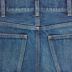 Celine Bootcut Jeans In Dark Union Wash Denim