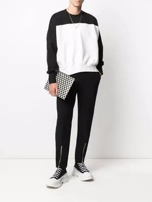 Alexander McQueen Zip-detail Relaxed Trousers