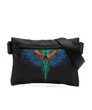 MARCELO BURLON COUNTY OF MILAN Wings Printed Waist Bag