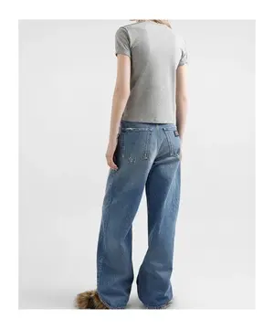 Dolce & Gabbana Embellished Low-waist Jeans