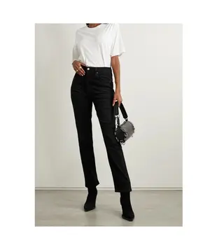 AGOLDE High Waist Denim Trousers