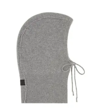 MAISON MARGIELA Polyamide Knit Hood - Grey