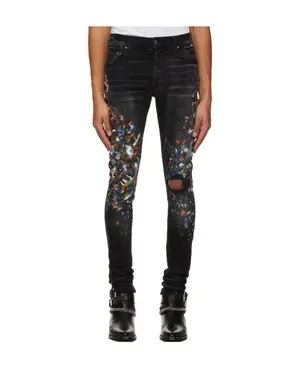 Amiri Printed Jeans For Men