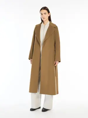 Max Mara Paola Belted Long-sleeved Coat