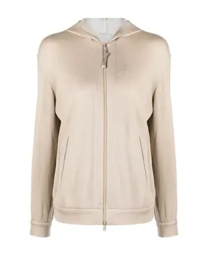 Brunello Cucinelli Zip Up Activewear For Women