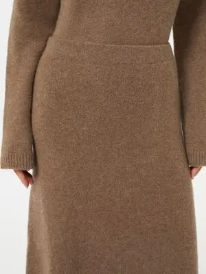 Max Mara Stretch Cashmere Yarn Skirt